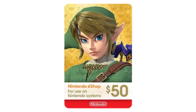 $50 Nintendo eShop Gift Card [Digital Code] - Coupon Codes, Promo Codes ...