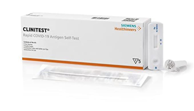 CLINITEST Rapid Covid-19 Antigen Self-Test: Convenient-5 pack, test ...