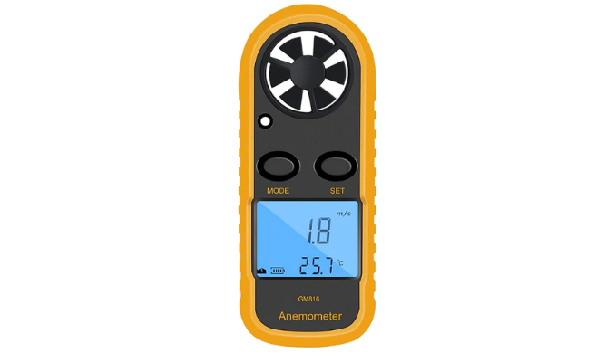 Qotone GM816 Digital Anemometer Wind-Speed Gauge Meter - Coupon Codes ...