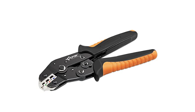 KF CPTEC Wire Crimper,Wire Crimping Tool for Insulated Connectors,AWG ...