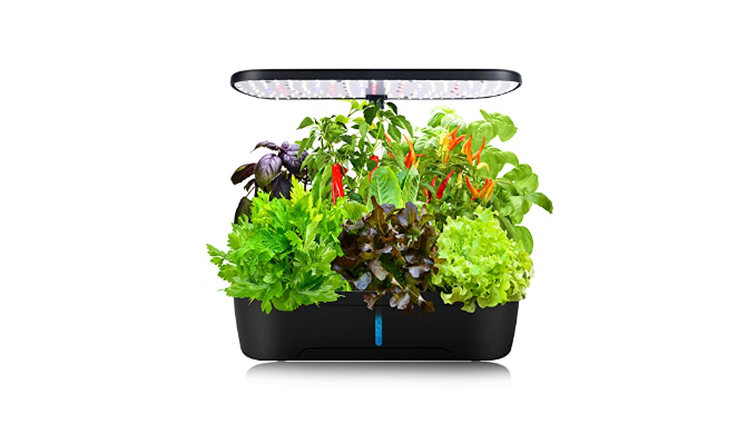 Indoor Garden Hydroponics Growing System Smart Herb Germination Grow ...