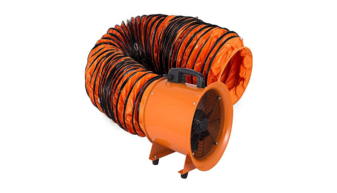 VEVOR Utility Blower Fan, 12 Inches, High Velocity Ventilator, Portable ...