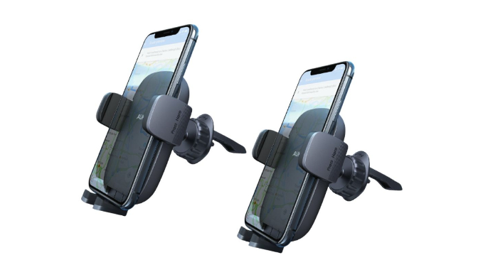 AUKEY® Car Phone Holder with Upgraded Vent Clips (2- or 4-Pack ...