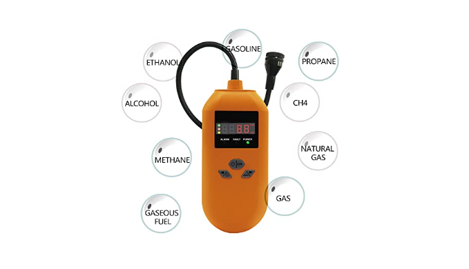 Coreel Combustible Gas Leak Detector(LPG, LNG, Fuel, Methane, Propane ...