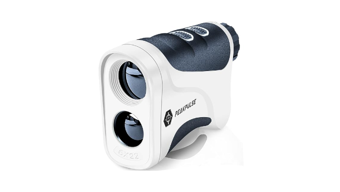 PEAKPULSE Golf Rangefinder with Slope, 650 Yards Laser Range Finder ...