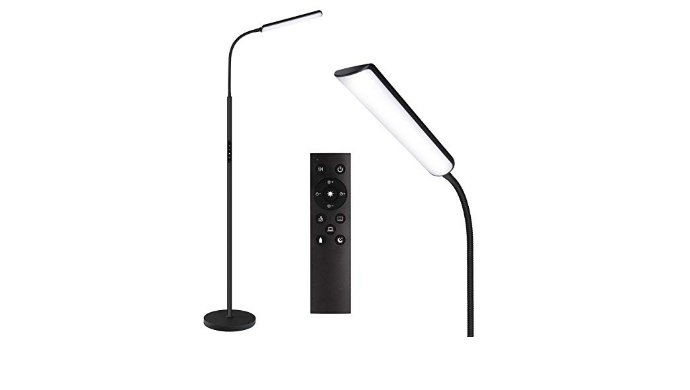 Dimunt LED Floor Lamp, Bright 15W Floor Lamps for Living Room with 1H ...